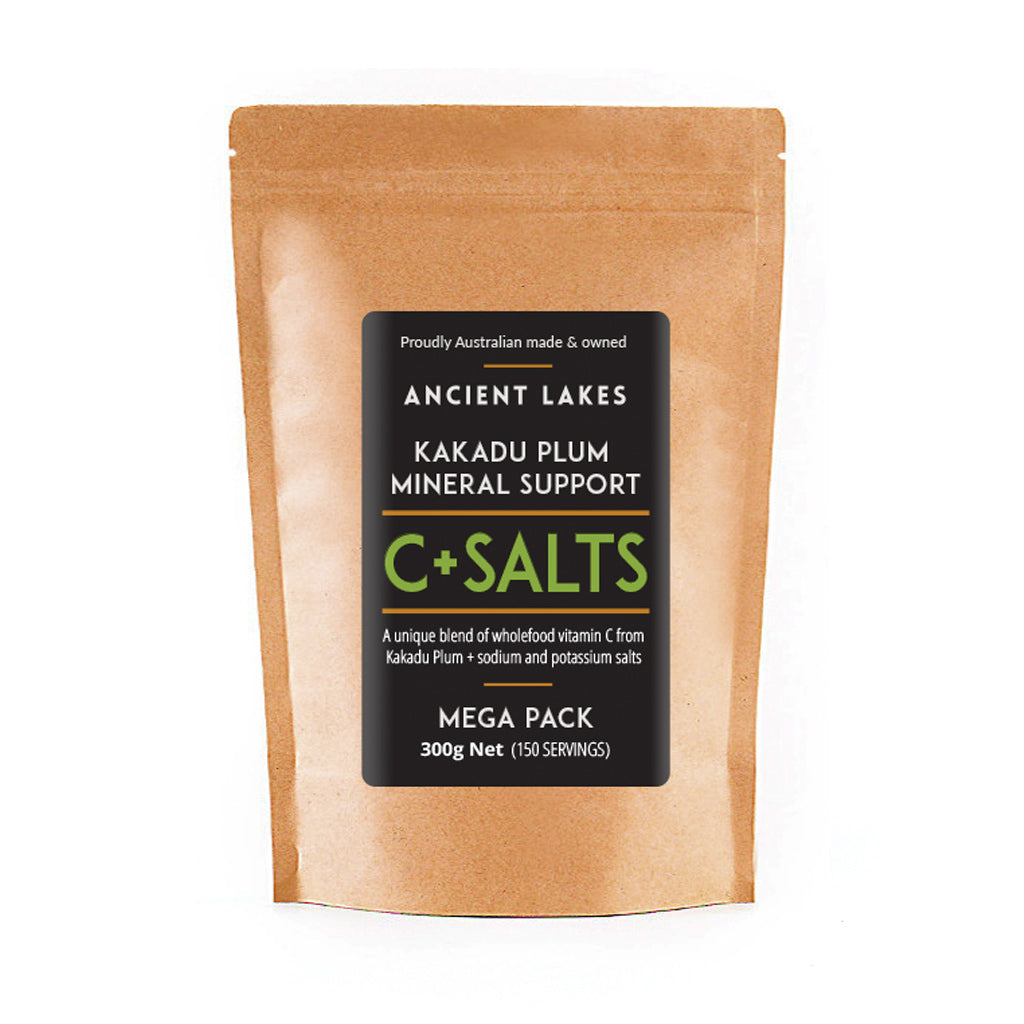 C+Salts Kakadu Plum Mineral Support Powder - 300g Mega Pack – Ancient ...