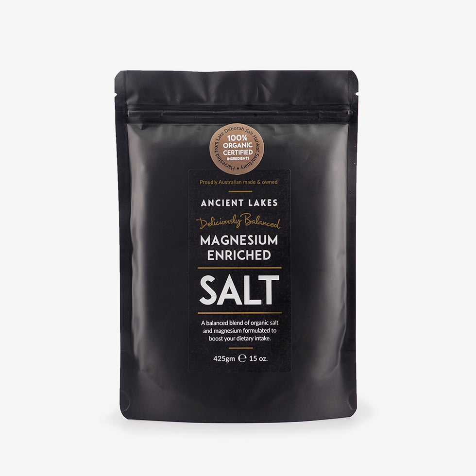 Magnesium Salt Enriched Natural Lake Salt 425 Grams – Ancient Lakes ...